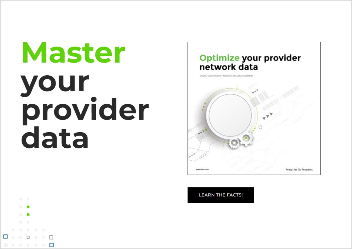 Request a Consult | Provider Data Management | Perspecta